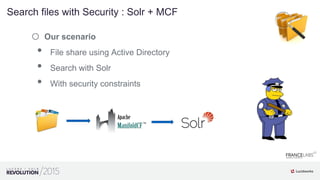 Integrate ManifoldCF with Solr | PPTX