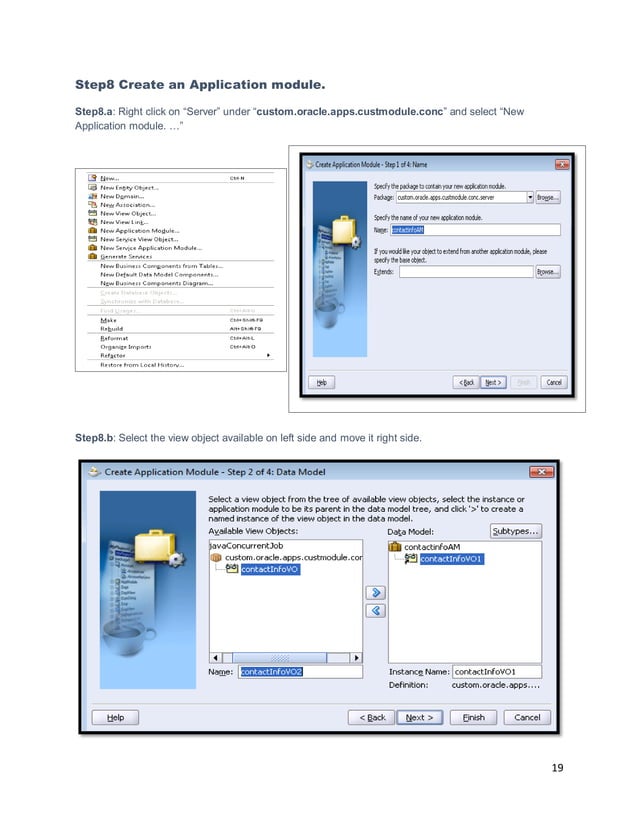 Oracle Ebs 1213 Integrate Oa Framework Bc4j Components Within Java Concurrent Program Pdf