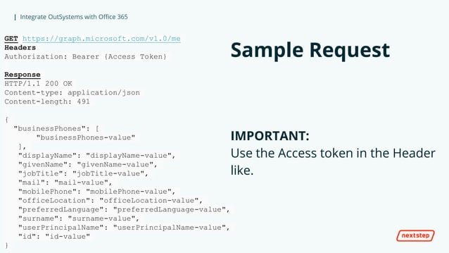 Integrate OutSystems With Office 365 | PPT