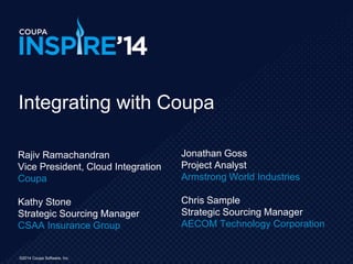 Integrate with coupa | PPTX
