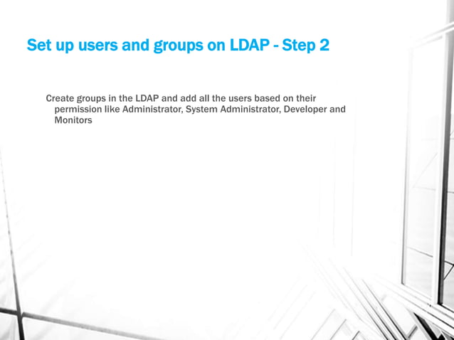Integrate with ldap | PPT