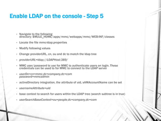 Integrate with ldap | PPT