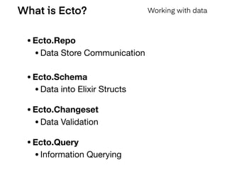 Integrating 3rd parties with Ecto - Eduardo Aguilera | Elixir Club Ukraine | PPT