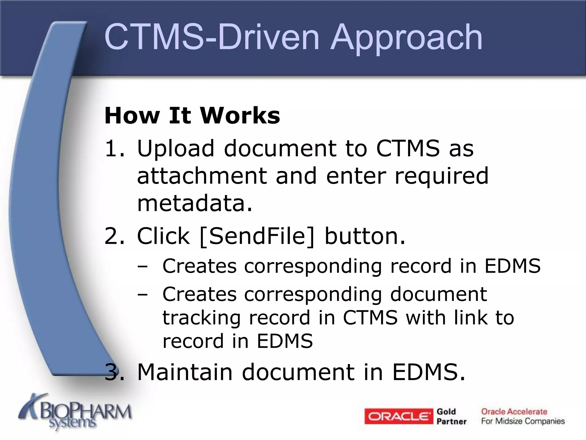 Integrating Your CTMS with Your EDMS | PPT