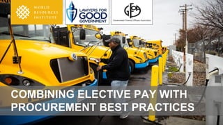 Integrating Elective Pay Tax Credits into Government Procurement and ...