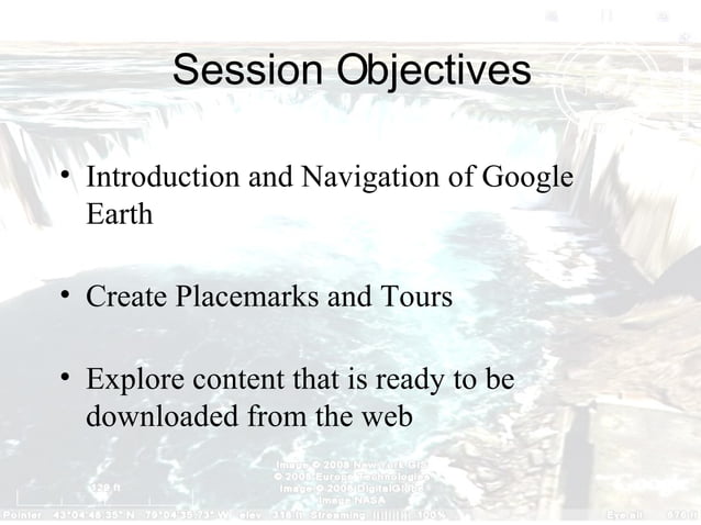 Integrating Google Earth | PPT