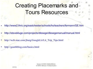 Integrating Google Earth | PPT