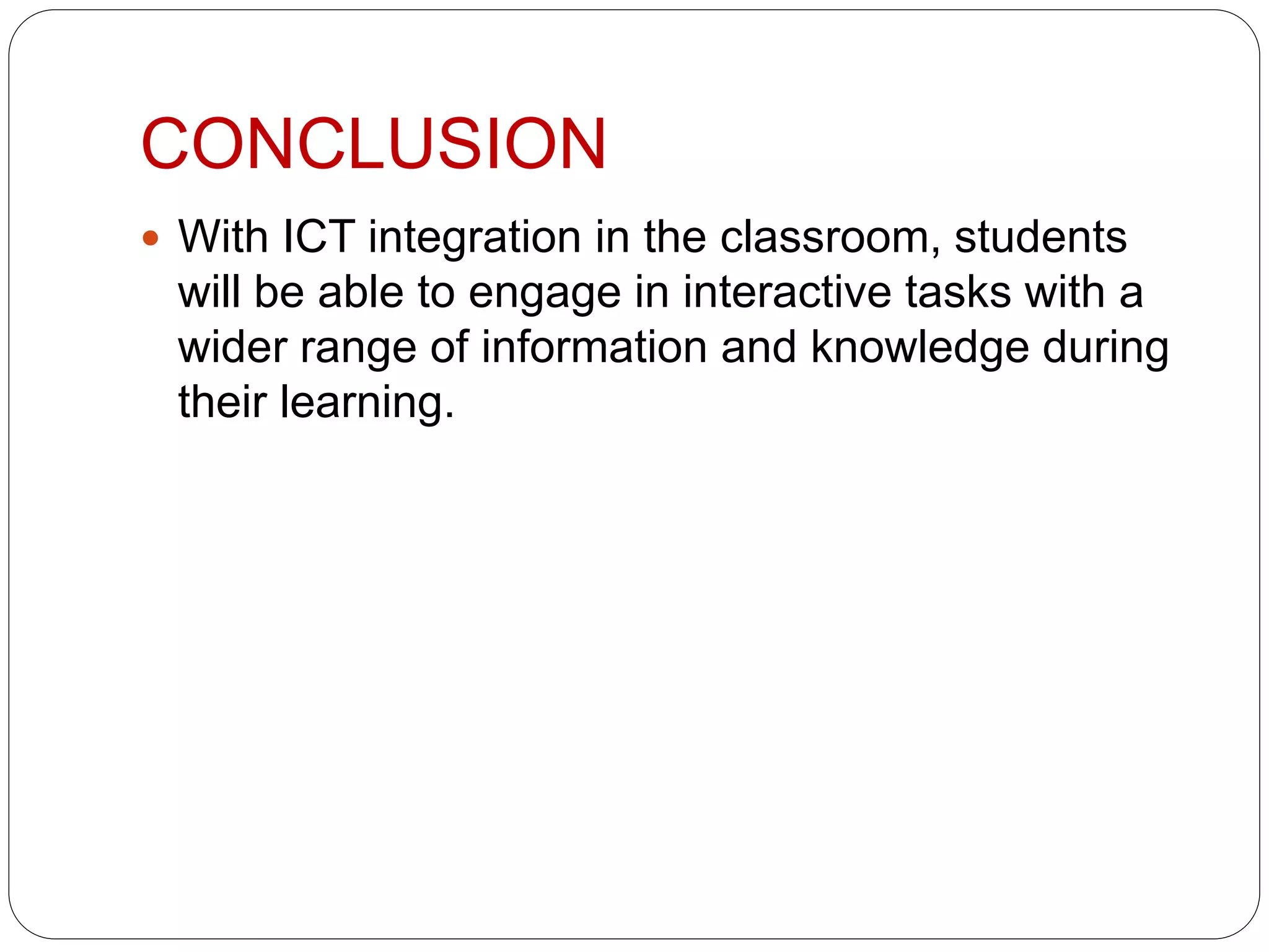 Integrating ict-in-school | PPT