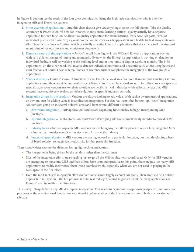 Infosys - Enterprise System Integration Software | White Paper | PDF