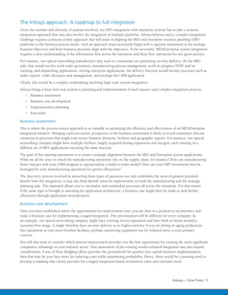 Infosys - Enterprise System Integration Software | White Paper | PDF