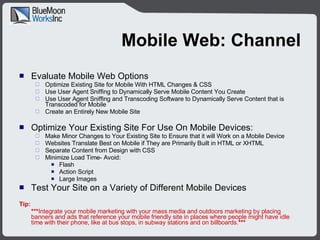 Integrating Mobile In The Marketing Mix | PPT