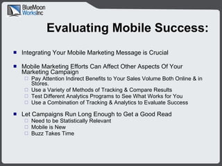Integrating Mobile In The Marketing Mix | PPT