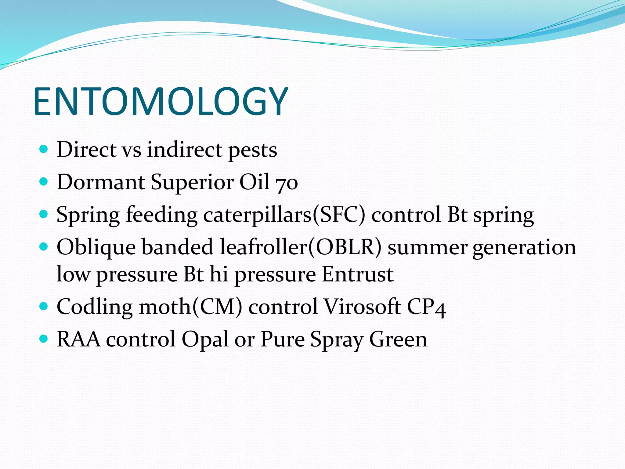 Integrating organic apple production | PPTX