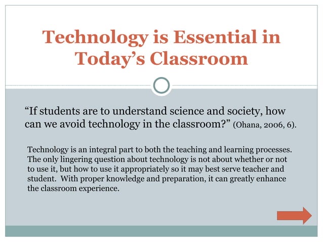 Integrating Science & Technology | PPT | Education