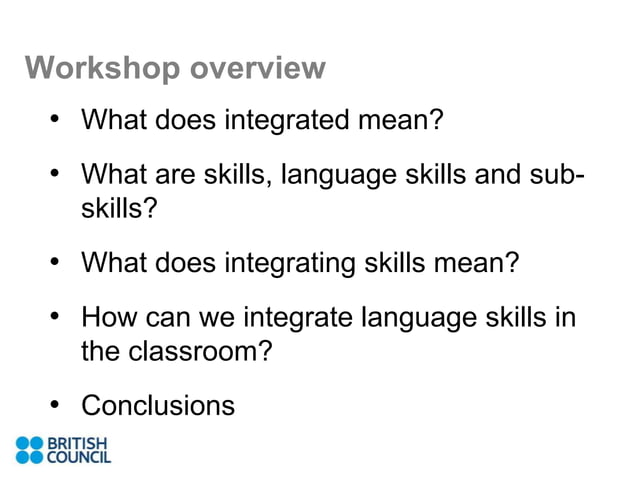 integrating-skills.ppt | Educational Assessment | Education