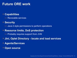 Integrating Active Networking and Commercial-Grade Routing Platforms | PPT | Programming ...