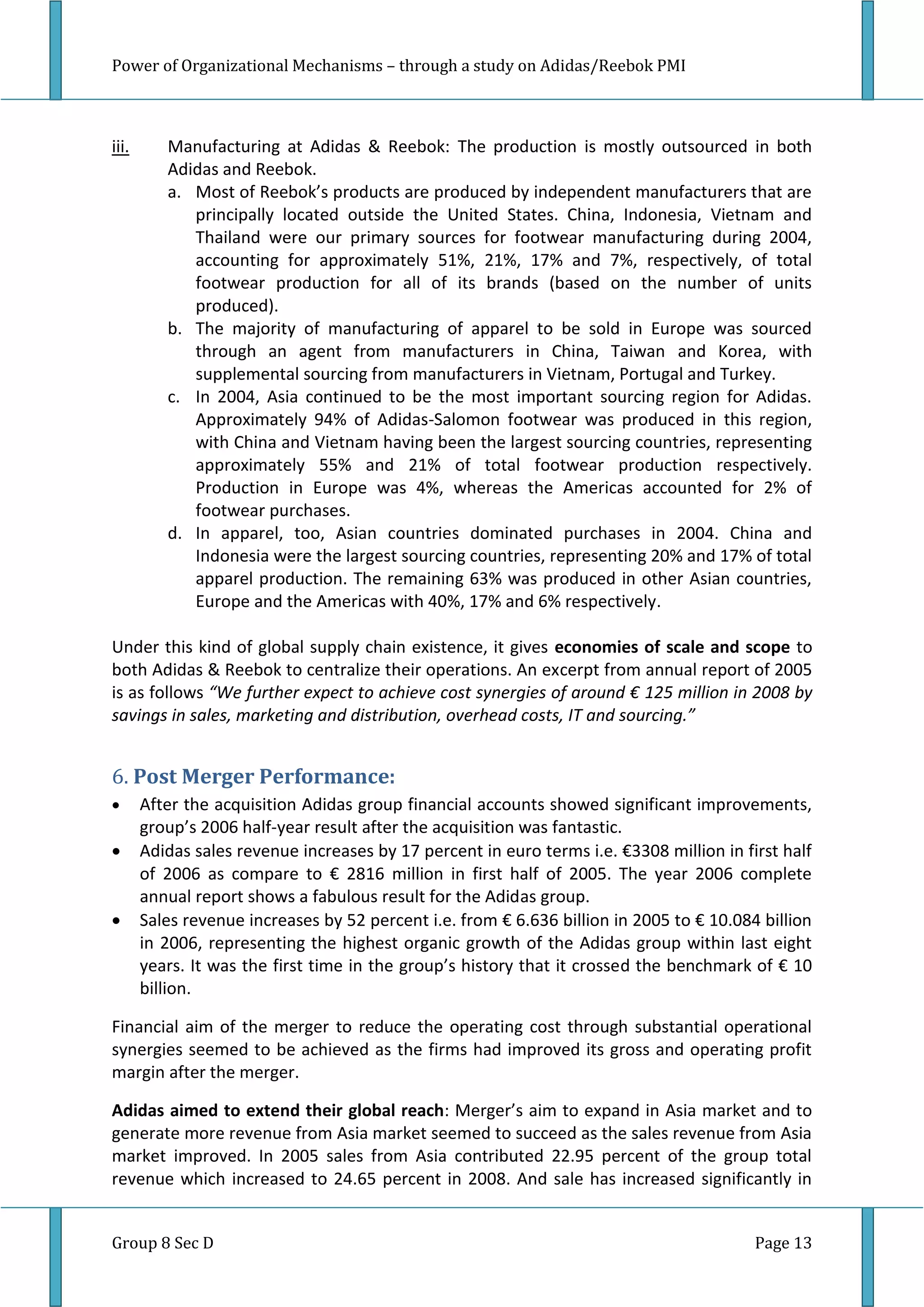 Integrating adidas | PDF