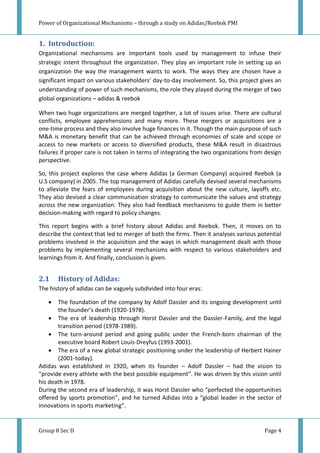 Integrating adidas | PDF