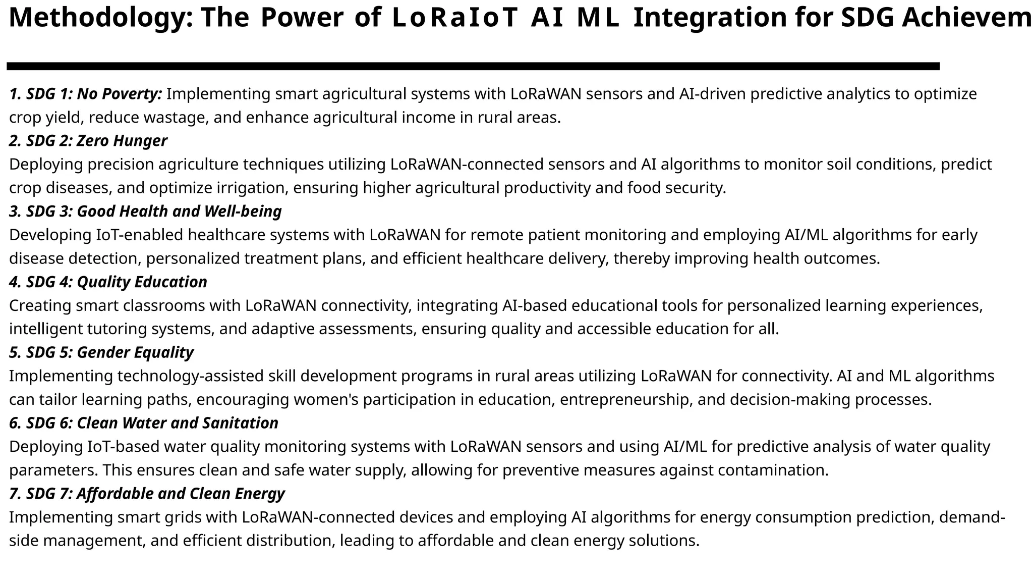 Integrating AI, ML, and LoRaIoT for Enhanced LoRaWAN Performance and SDG Achievement.pptx