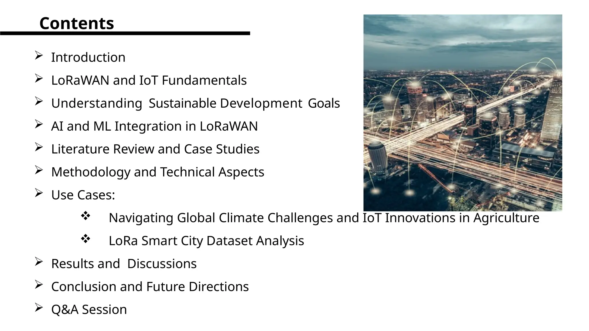 Integrating AI, ML, and LoRaIoT for Enhanced LoRaWAN Performance and SDG Achievement.pptx