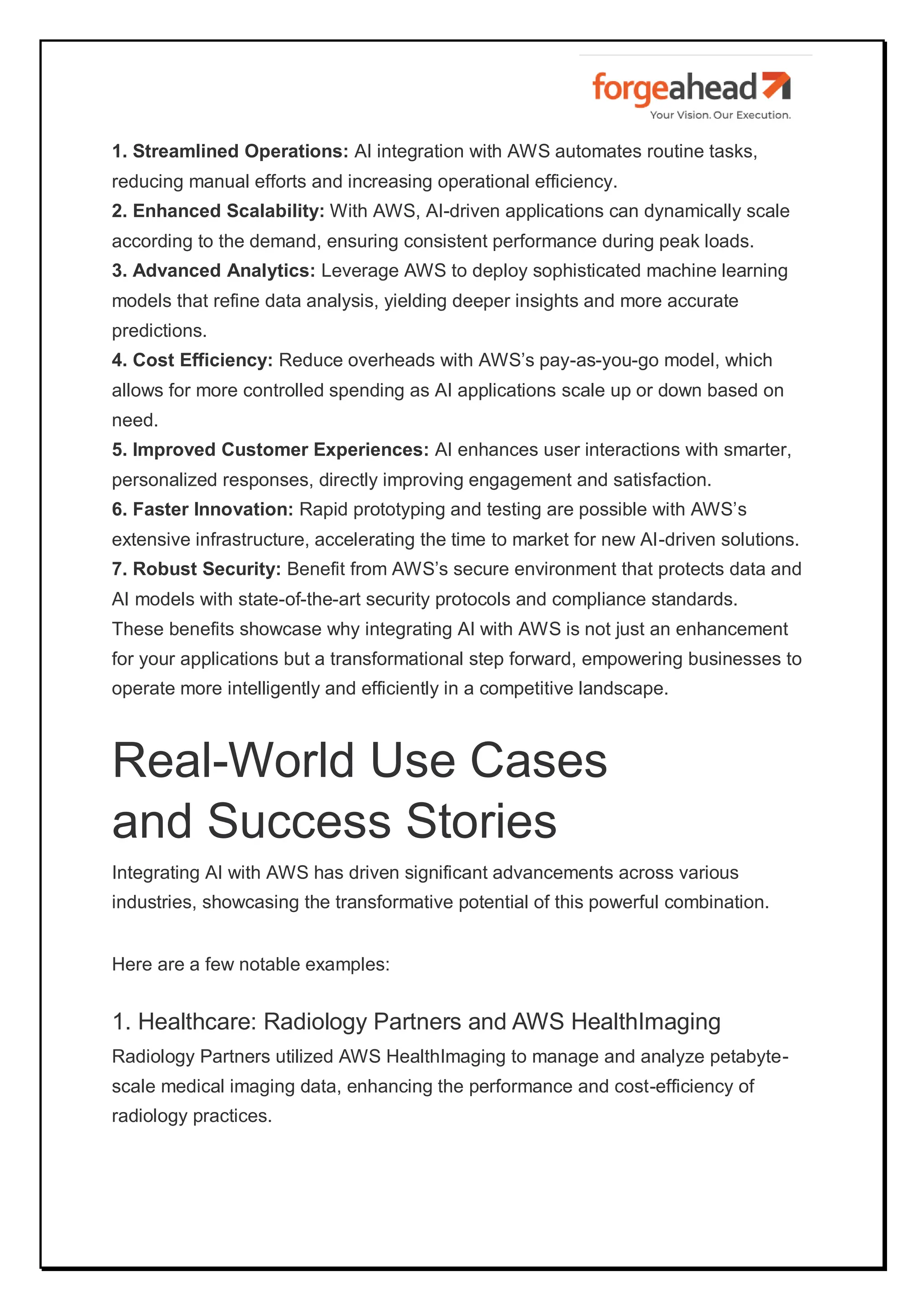Unlocking Innovation: Integrating AI With AWS - Your Comprehensive ... Unlocking Innovation: Integrating AI With AWS - Your Comprehensive ...