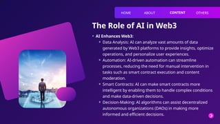 Integrating AI with Web3: The Next Big Revolution by Intelisync | PPT