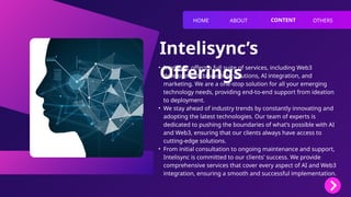 Integrating AI with Web3: The Next Big Revolution by Intelisync | PPT