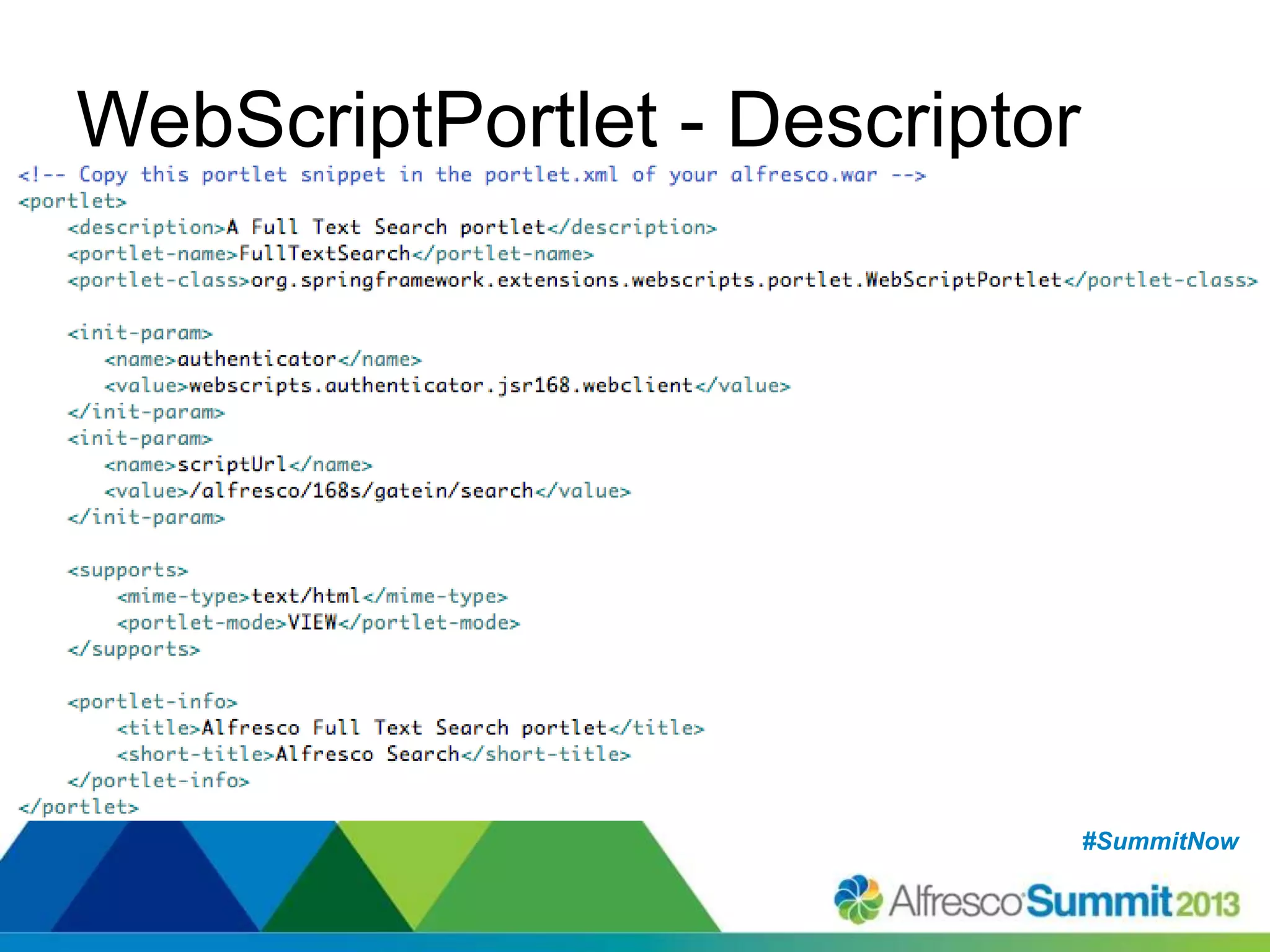 Integrating Alfresco with Portals | PPT
