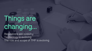 Integrating and appling tmf regulation into your buisness process | PPT
