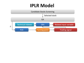 Integrating a piecewise linear representation method and a neural network model for stock ...