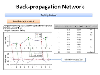 Integrating a piecewise linear representation method and a neural network model for stock ...