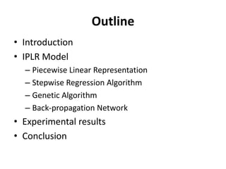 Integrating a piecewise linear representation method and a neural network model for stock ...