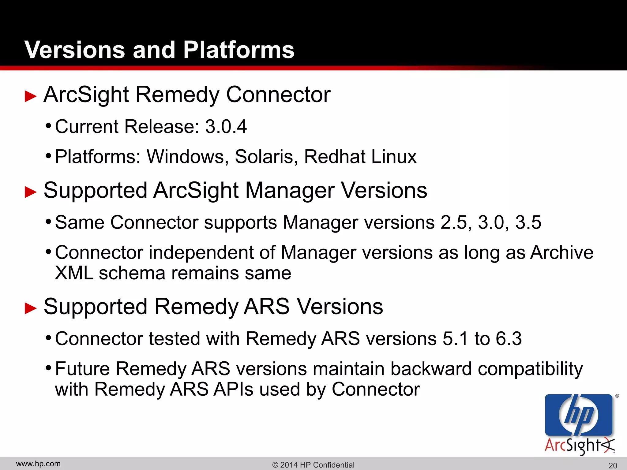 Integrating ArcSight with Enterprise Ticketing Systems.ppt