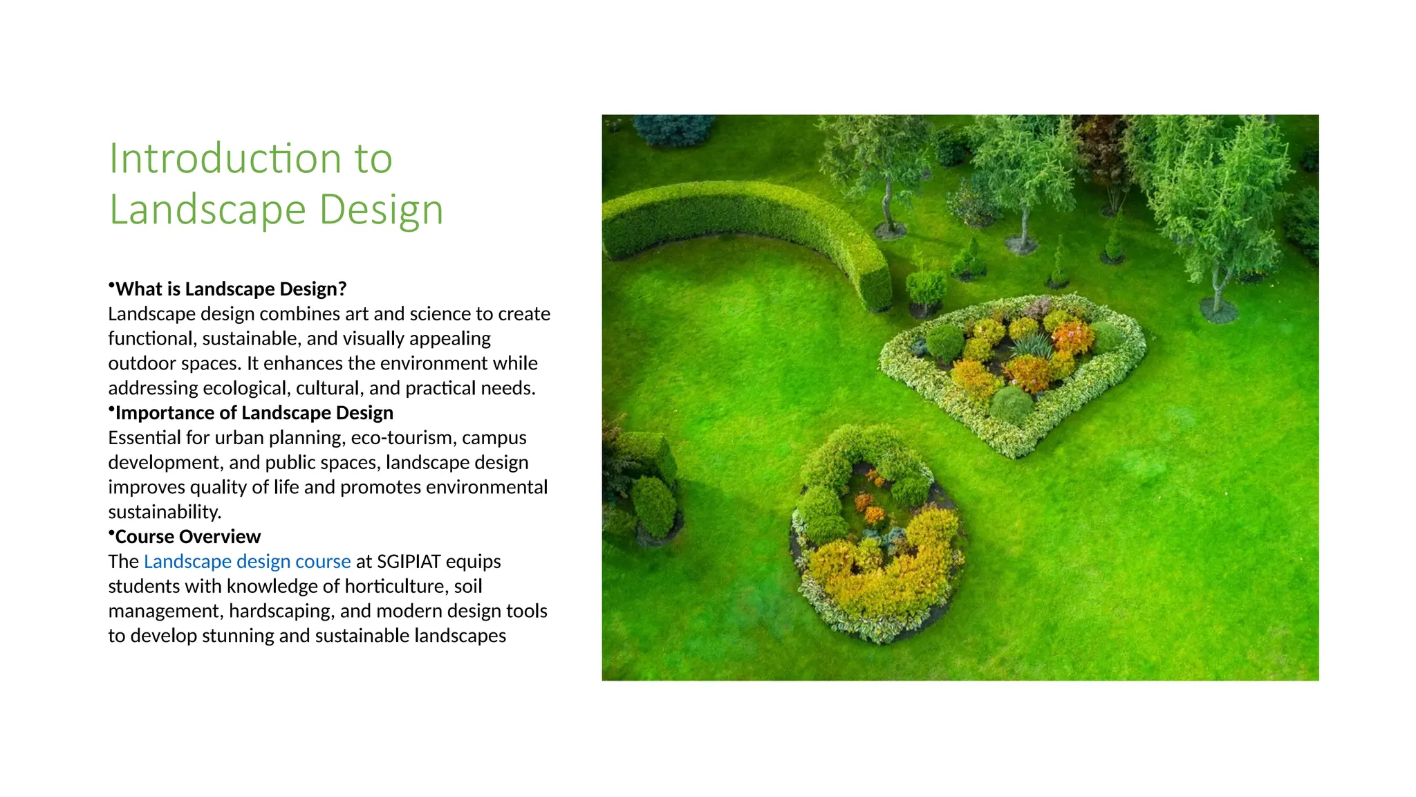 Integrating Art and Science - A Comprehensive Overview of Landscape ...