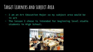 Integrating art lessons with a smart board | PDF | Arts and Crafts ...