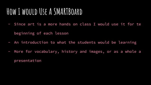 Integrating art lessons with a smart board | PDF | Arts and Crafts ...