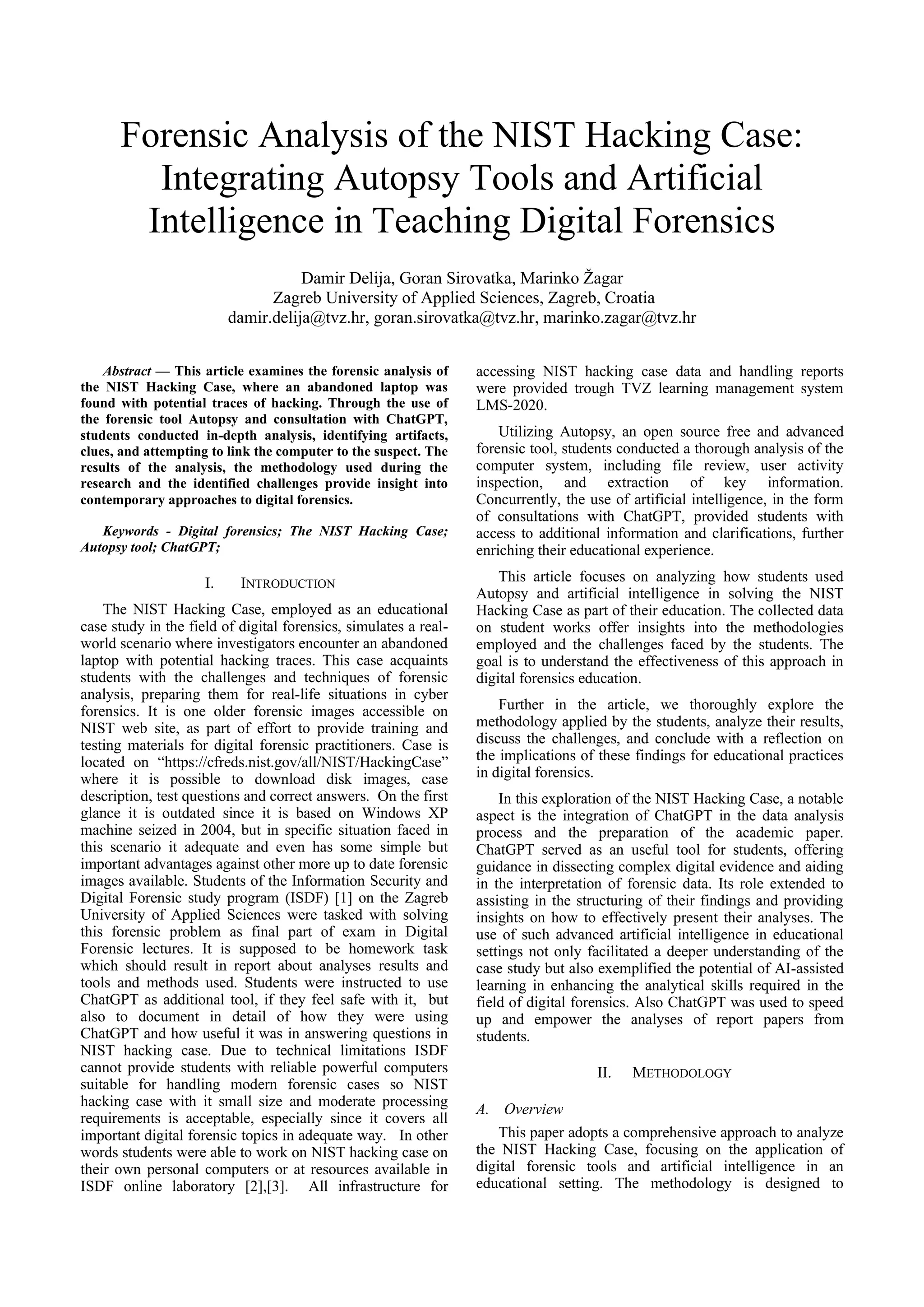 Integrating Autopsy Tools and Artificial Intelligence in Teaching Digital Forensics.pdf