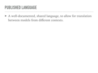 Integrating Bounded Contexts - Mini-workshop | PPT