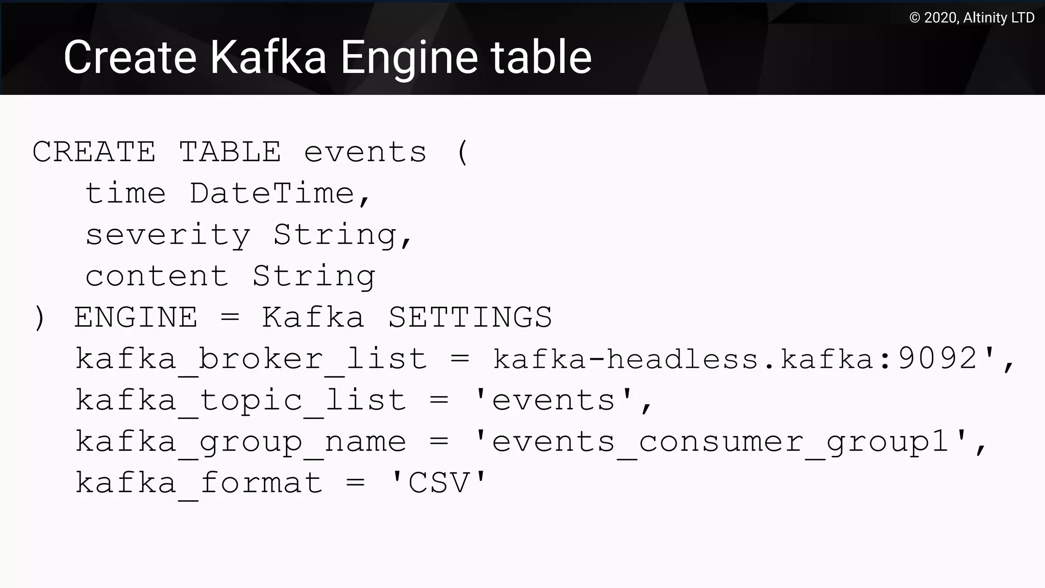 Fast Insight From Fast Data Integrating Clickhouse And Apache Kafka Ppt 1170