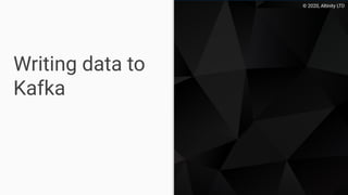 Fast Insight from Fast Data: Integrating ClickHouse and Apache Kafka | PPT