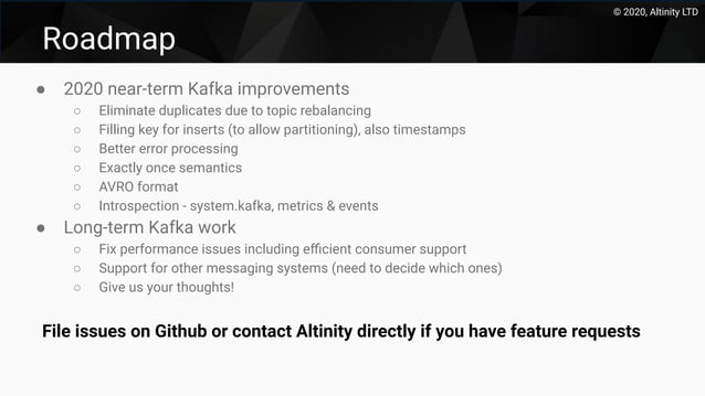 Fast Insight From Fast Data Integrating Clickhouse And Apache Kafka Ppt