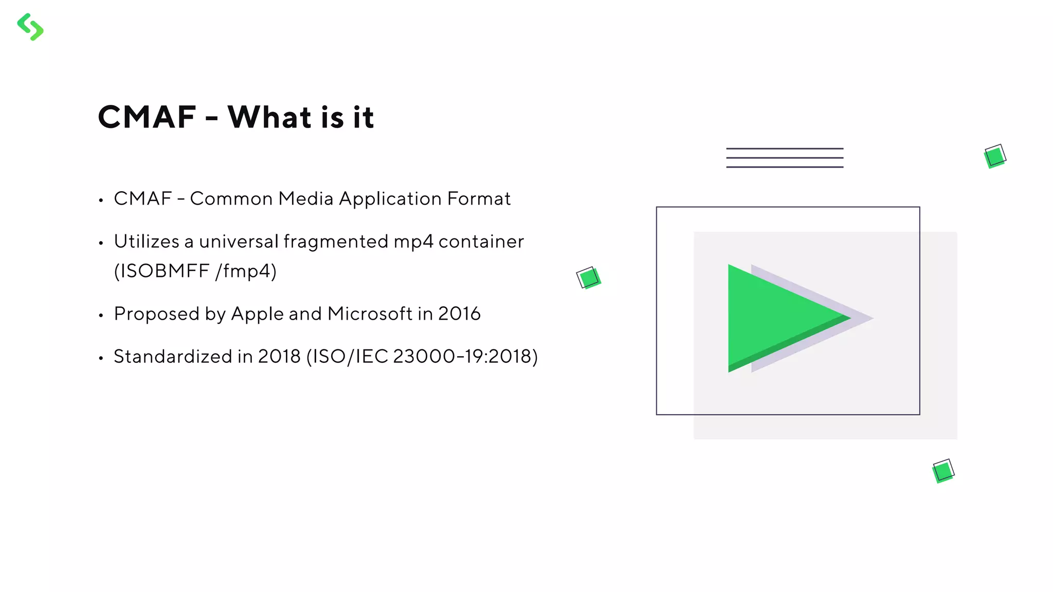 Integrating CMAF into a Vod Workflow | PPT