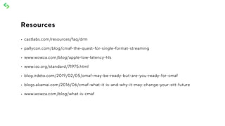 Integrating CMAF into a Vod Workflow | PPT