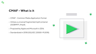 Integrating CMAF into a Vod Workflow | PPT