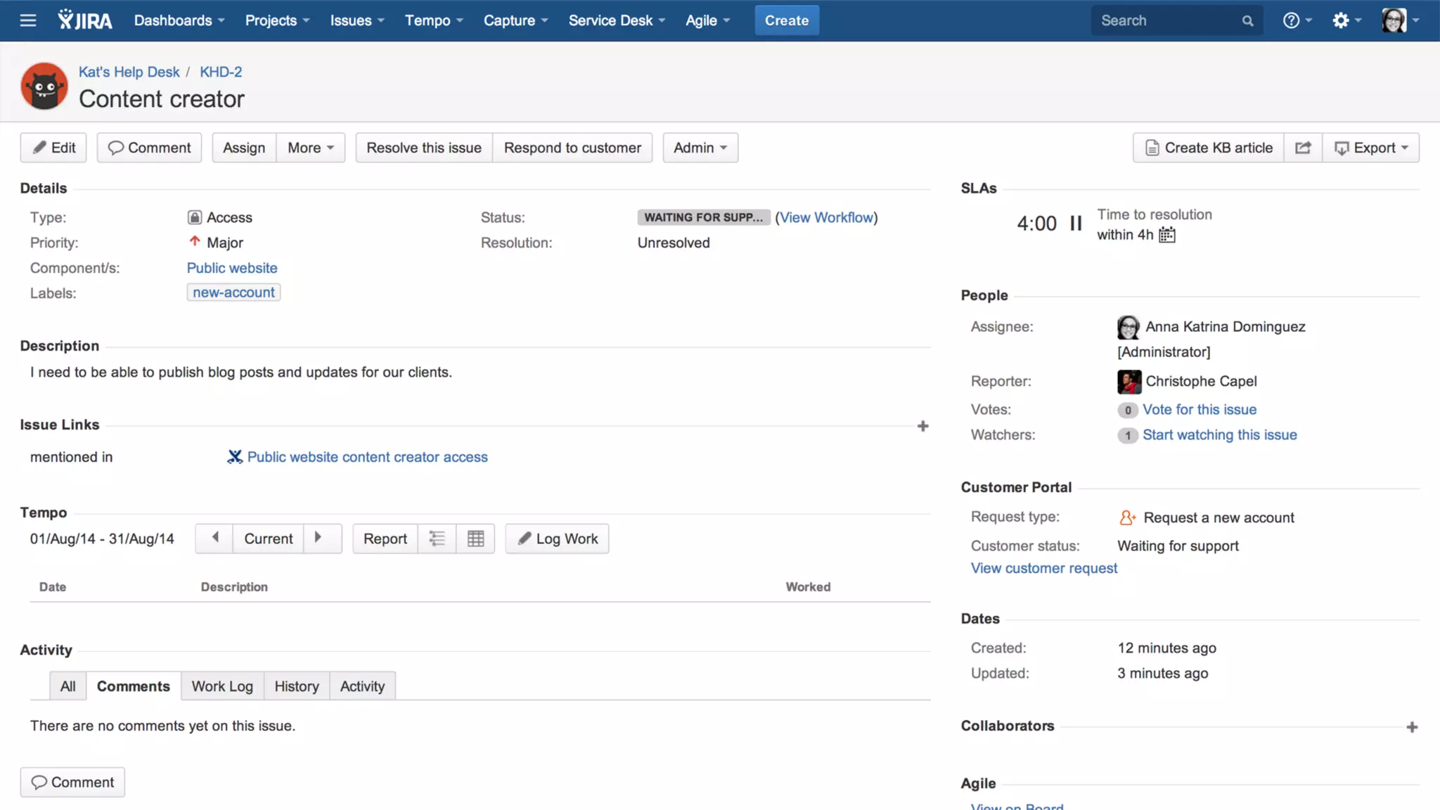 Integrating Confluence and JIRA Service Desk for Knowledge Management ...