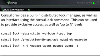Integrating Consul and Puppet | PPT