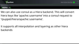 Integrating Consul and Puppet | PPT