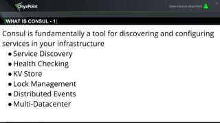 Integrating Consul and Puppet | PPT
