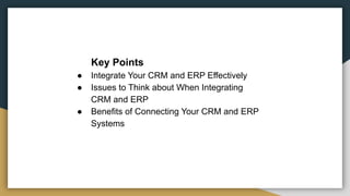 Integrating CRM and ERP - Benefits and Issues.pdf