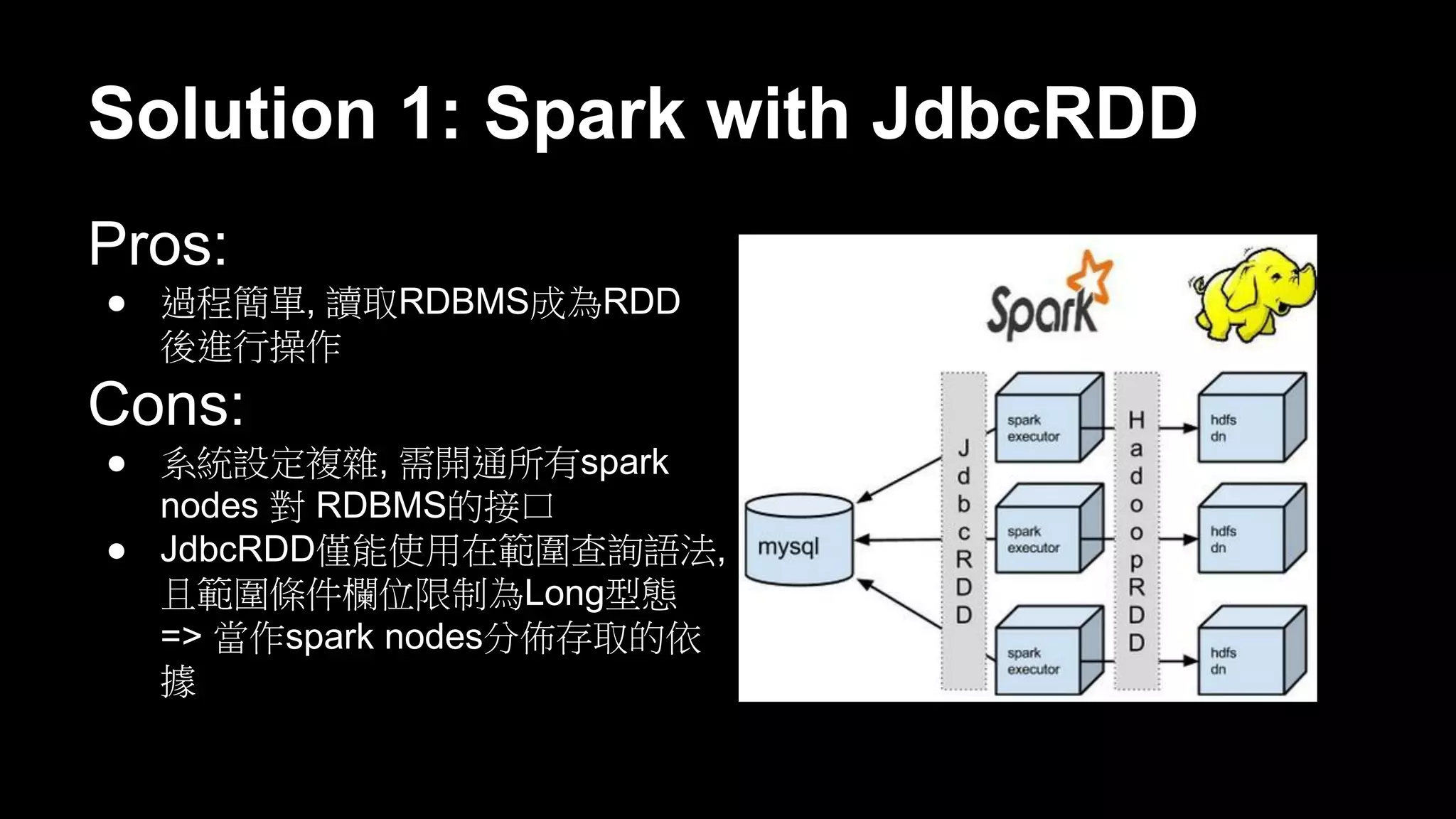Integrating data stored in rdbms and hadoop | PPT